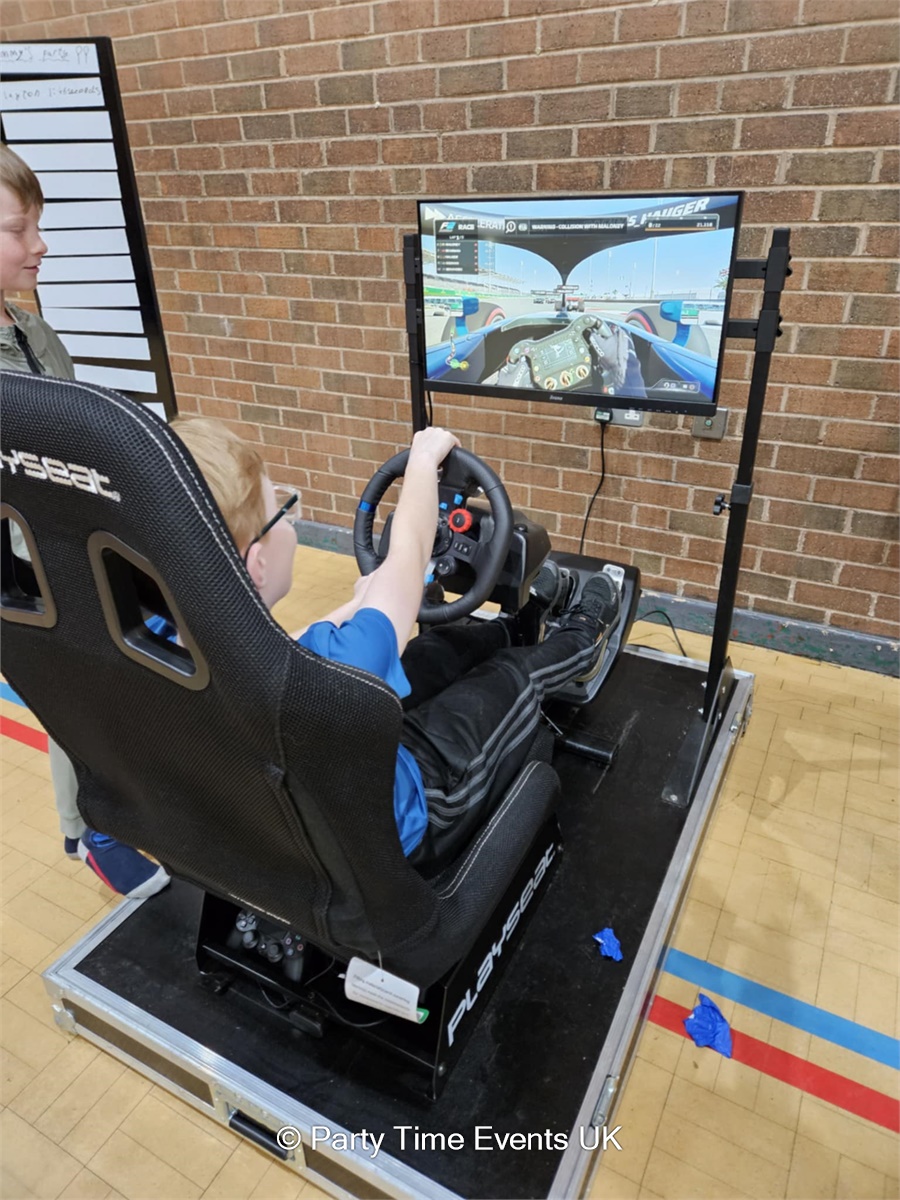 Race Car Simulator Hire Durham, Darlington, Gateshead